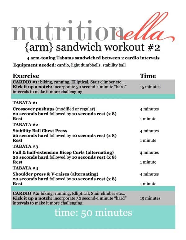 move your booty monday: {arm} sandwich #2 | ATE